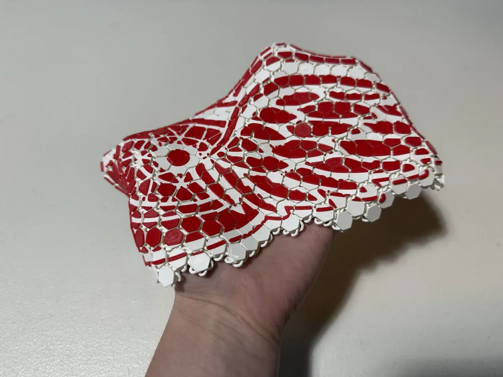 Detroit Red Wings Satisfying NASA Fabric - Free 3D Print Model - MakerWorld