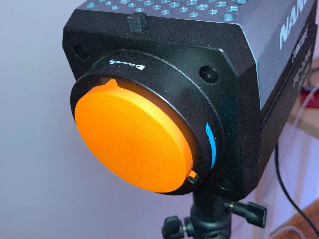 Nanlite FM mount mini bowens cover cap - Free 3D Print Model - MakerWorld