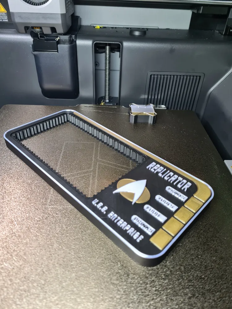 Star Trek Display Frame for Bambu Lab P2S, X1 & H2 - Free 3D Print ...