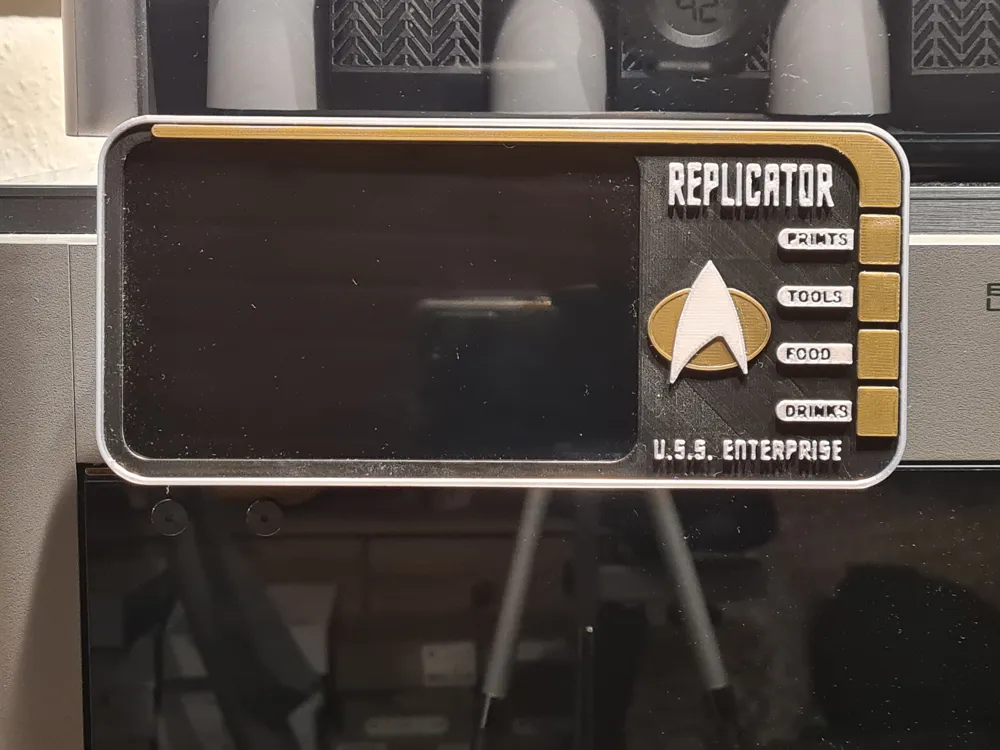 Star Trek Display Frame for Bambu Lab P2S, X1 & H2 - Free 3D Print ...
