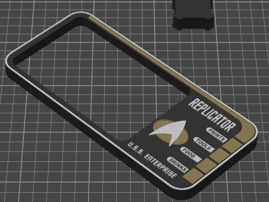 Star Trek Display Frame for Bambu Lab P2S, X1 & H2 - Free 3D Print ...