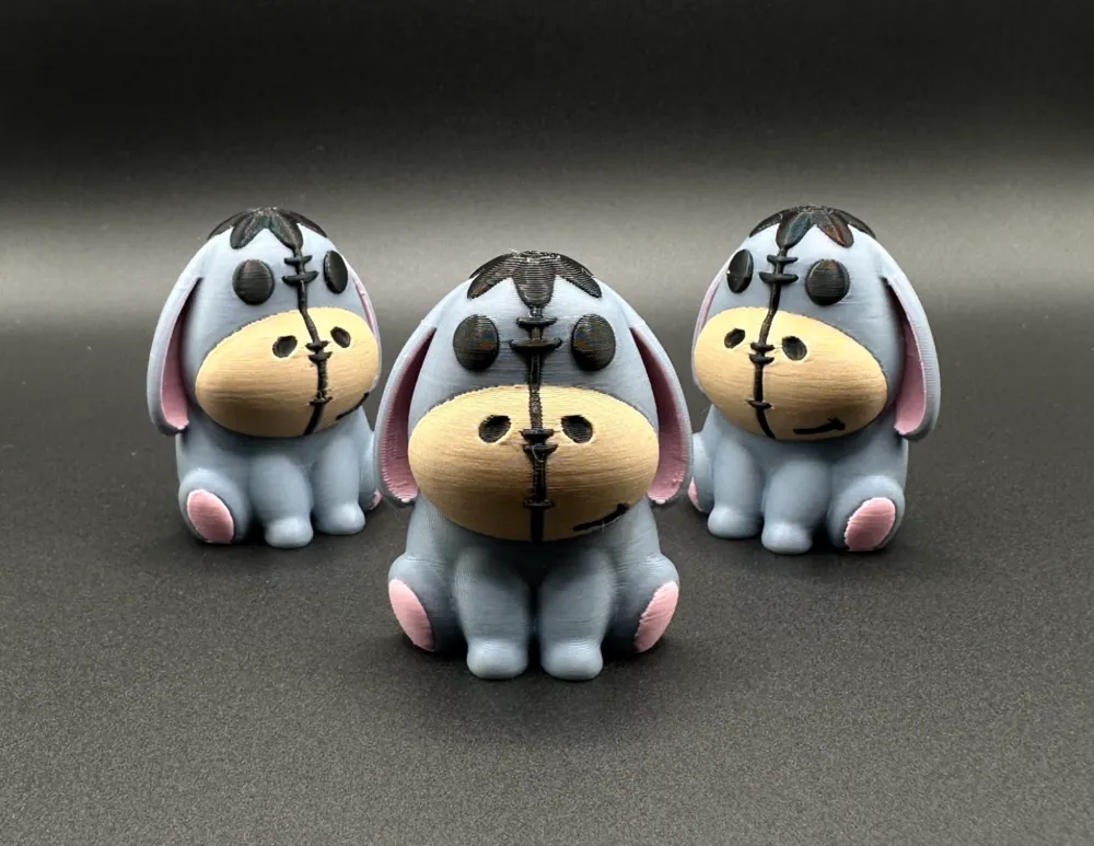 Eeyore (Winnie-the-Pooh) - Free 3D Print Model - MakerWorld