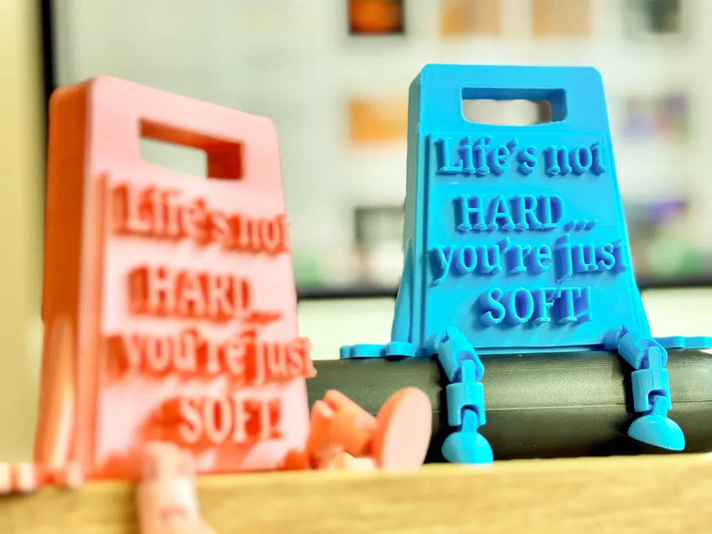 Funny Articulated Sign Buddy - Free 3D Print Model - MakerWorld