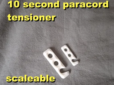 Rope and Paracord Tensioner by Fabrion365 MakerWorld: Download Free 3D ...