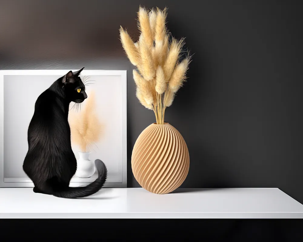 The Egg Vase - A Botany Chic Creation - Decor by BotanyChic MakerWorld ...