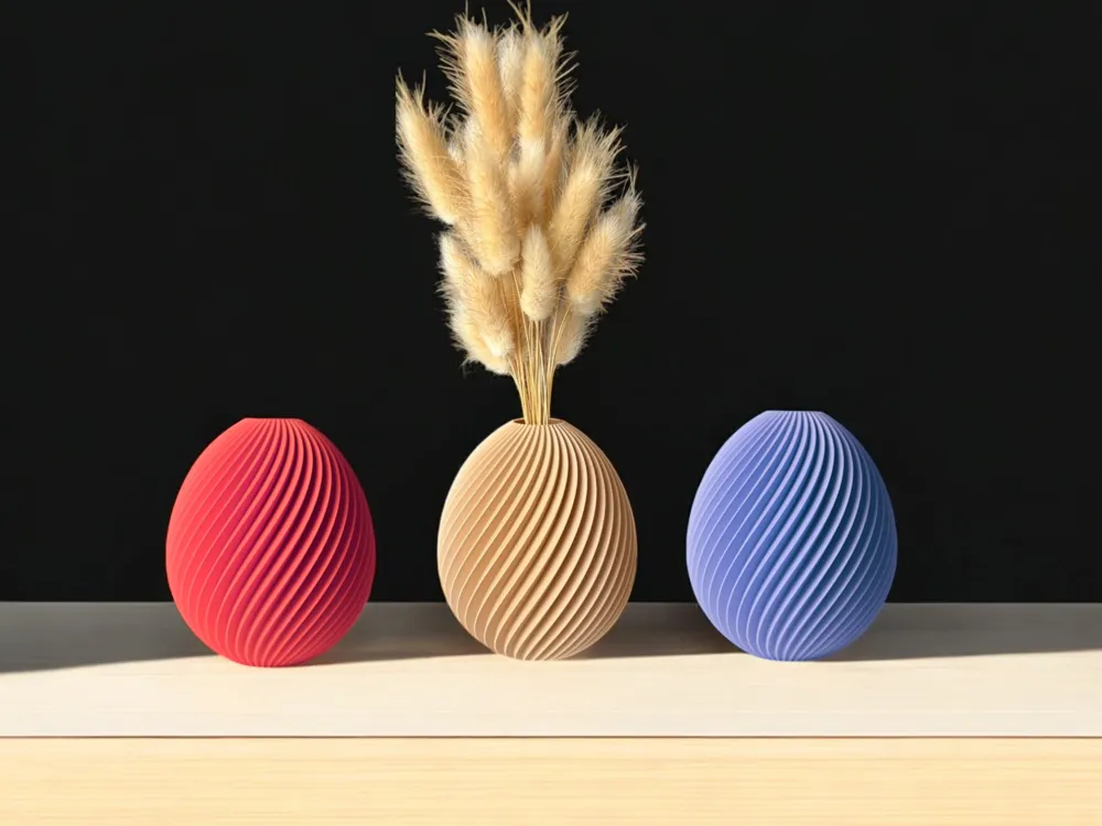 The Egg Vase - A Botany Chic Creation - Decor by BotanyChic MakerWorld ...