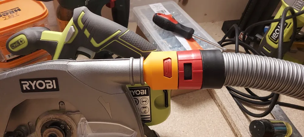 Bosch-Ryobi Circular Saw Adapter by Barl - MakerWorld