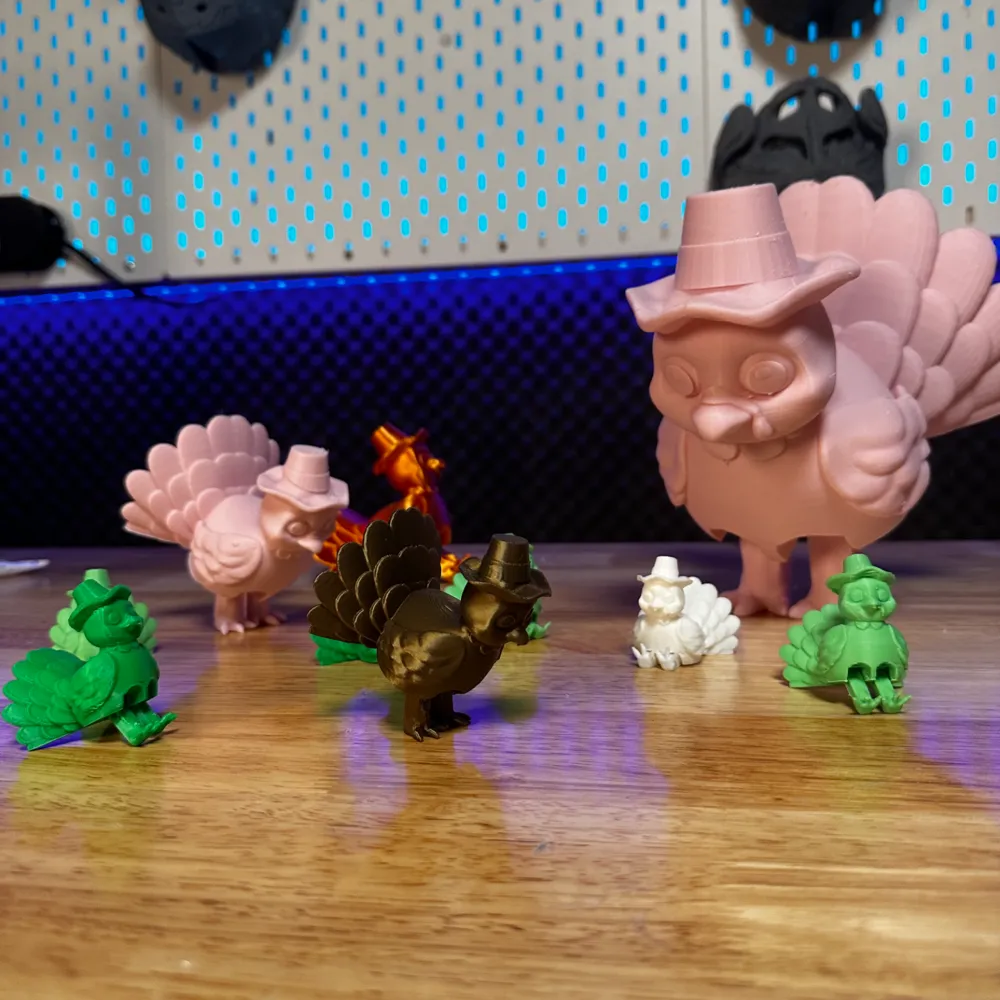 Thanksgiving Turkey by Plastic3D MakerWorld: Download Free 3D Models