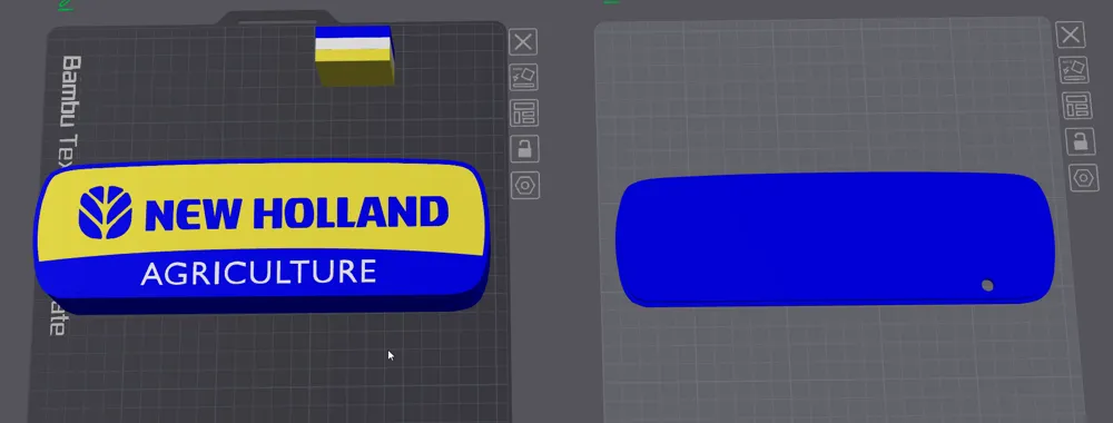 New Holland Lightbox logo by 3Dunspol - MakerWorld