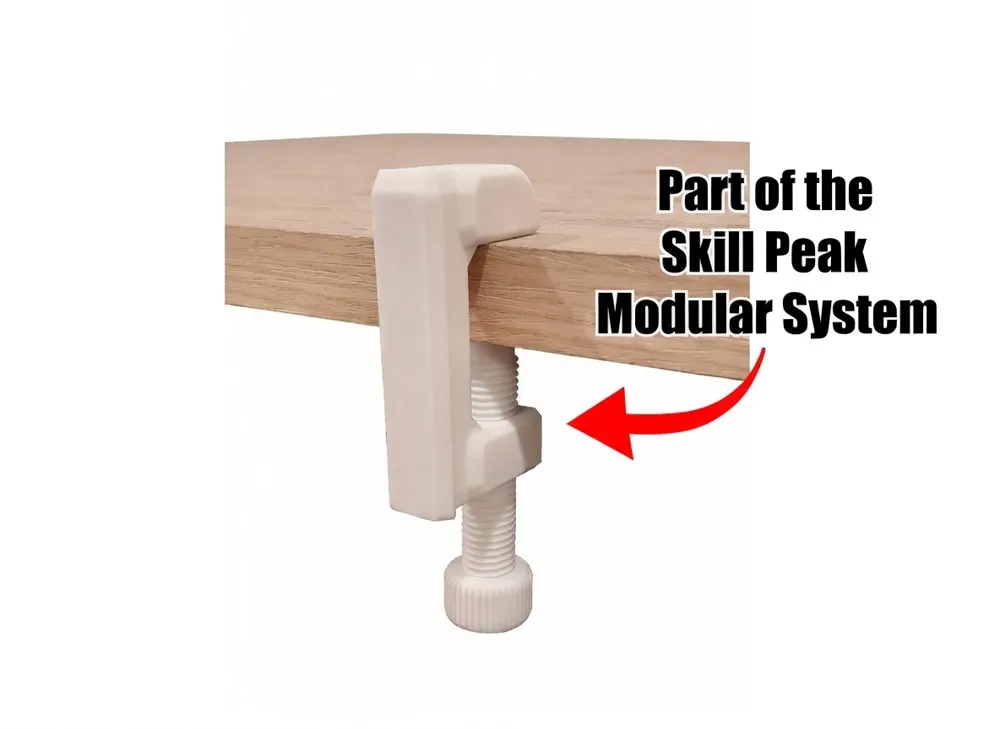 Skill Peak - Horizontal Hub (Table and Shelf Hub) - Free 3D Print Model ...