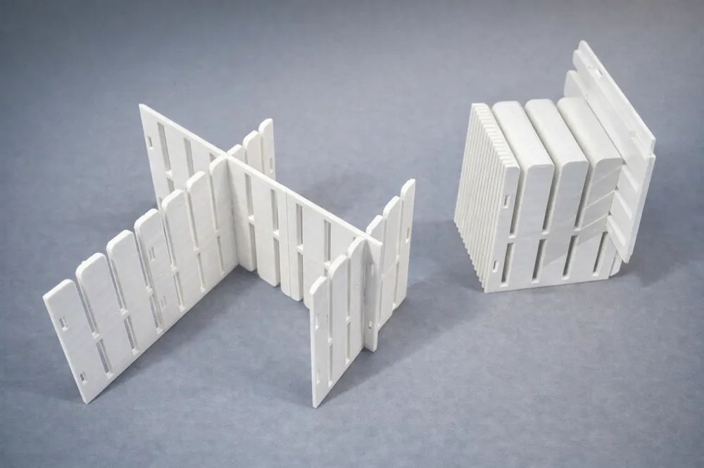 Divisor de Gaveta Modular – Baixo Consumo de Material - Modelo gratuito ...