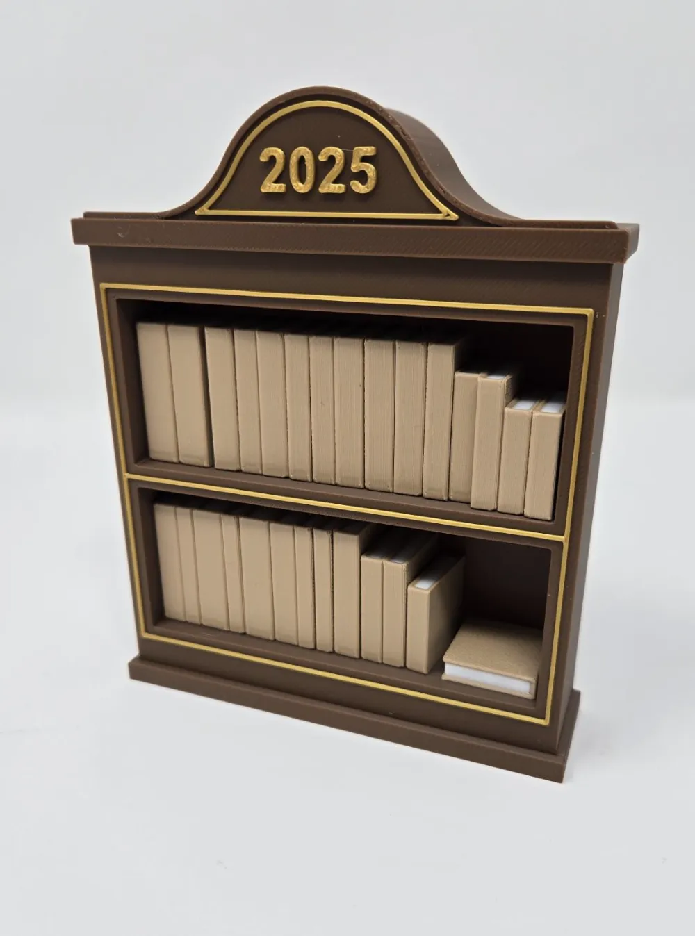 Miniature Bookcase Set - Free 3D Print Model - MakerWorld