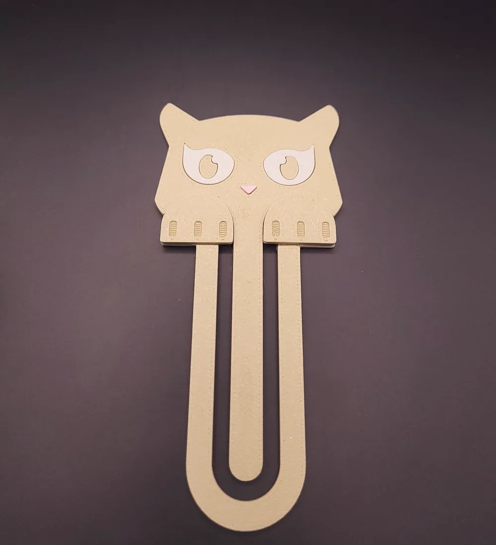 Marcador de Livros Gato Kiry – Separador de Livros com Clipe Seguro ...