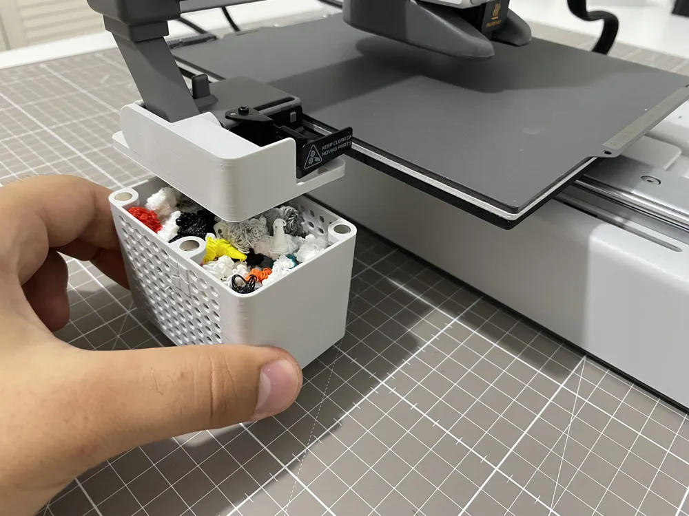 magnetic waste bin A1 mini - Free 3D Print Model - MakerWorld