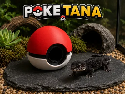 Poketana – Modular Reptile Cave - Free 3D Print Model - MakerWorld