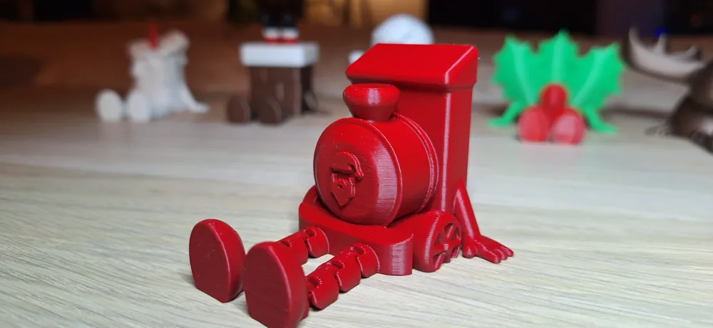 Articulated Polar Express Train by piersonnico - MakerWorld