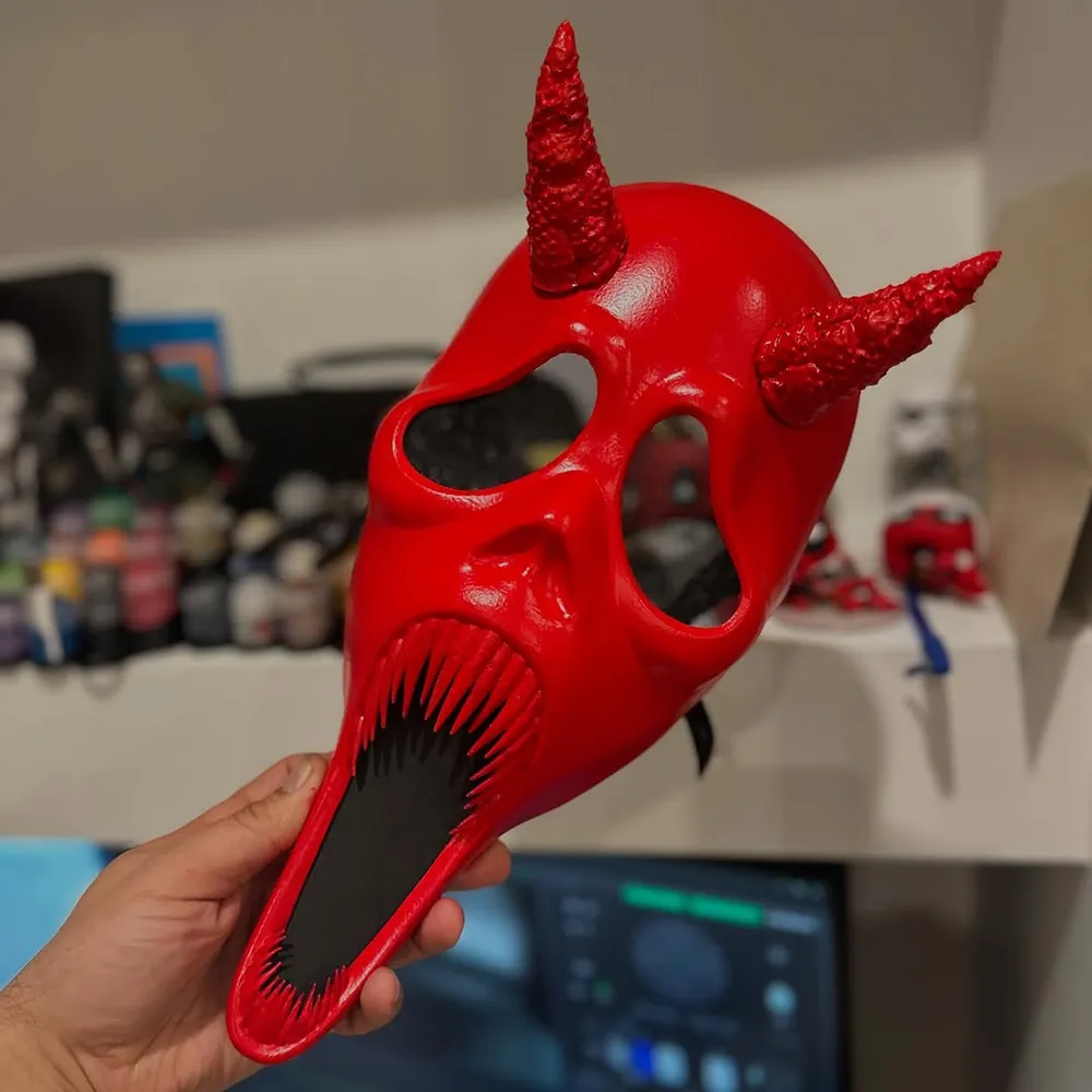 Ghostface mask from - Red Devil by ShQ@r.Ok MakerWorld: Download Free ...