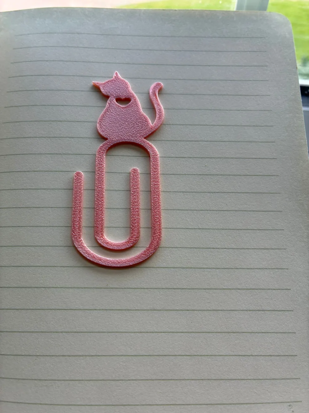 Cute Cat Heart Bookmark - Free 3D Print Model - MakerWorld