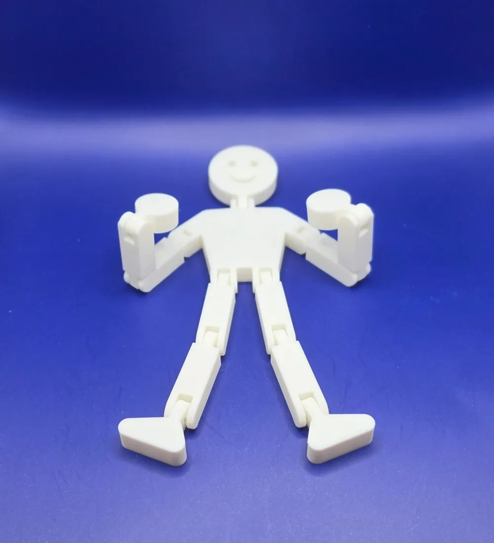 Flexible Stickman Model – Fun Desk Toy / Fidget - Free 3D Print Model ...