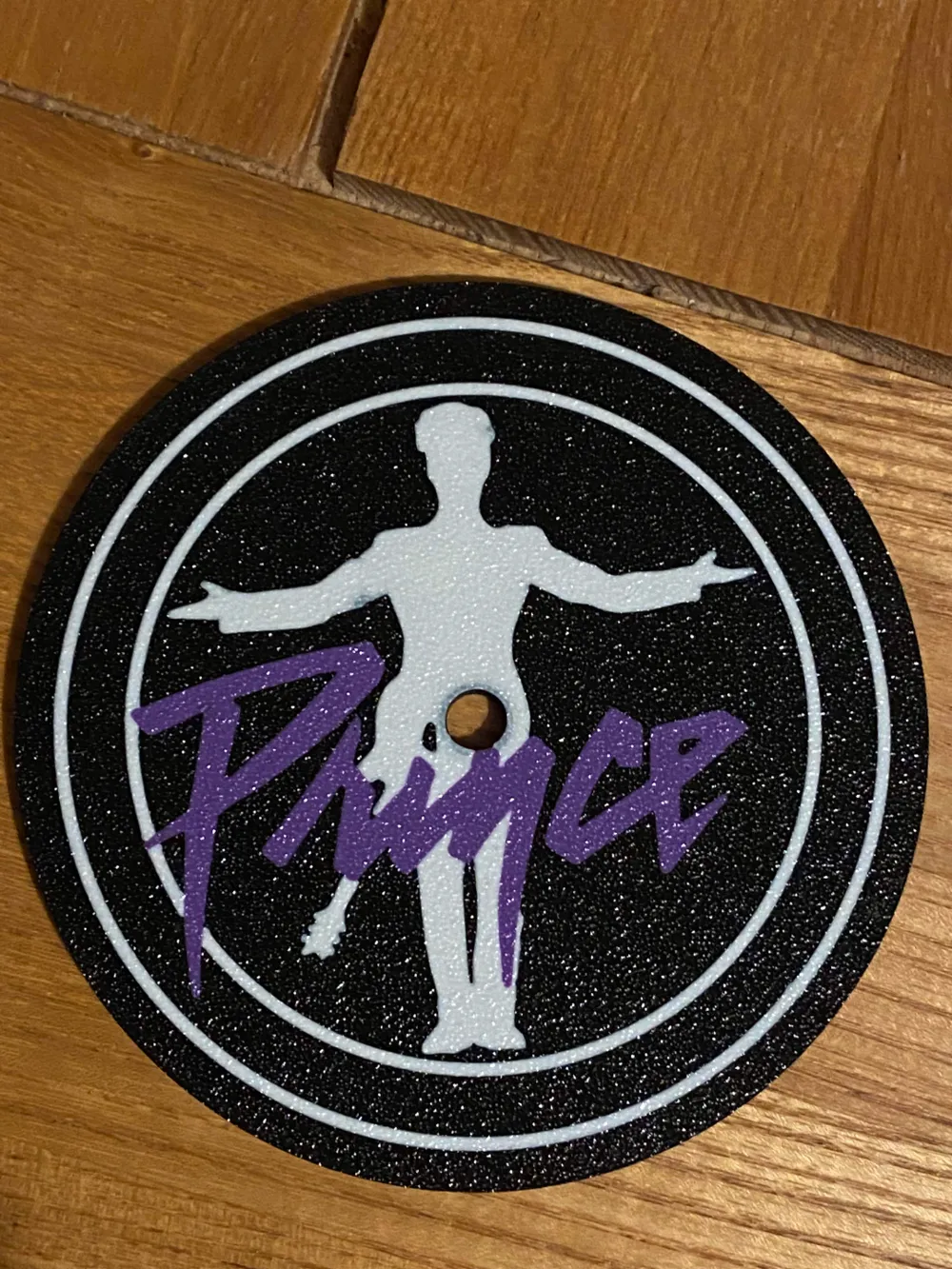 Prince Record Style Coaster - Free 3D Print Model - MakerWorld