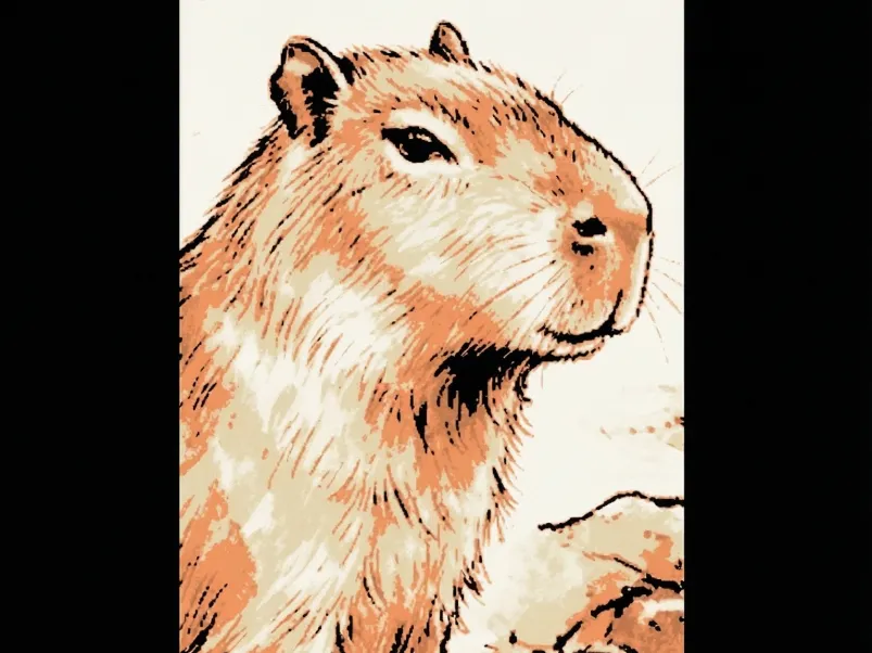 Capybara - Bookmark - Free 3D Print Model - MakerWorld