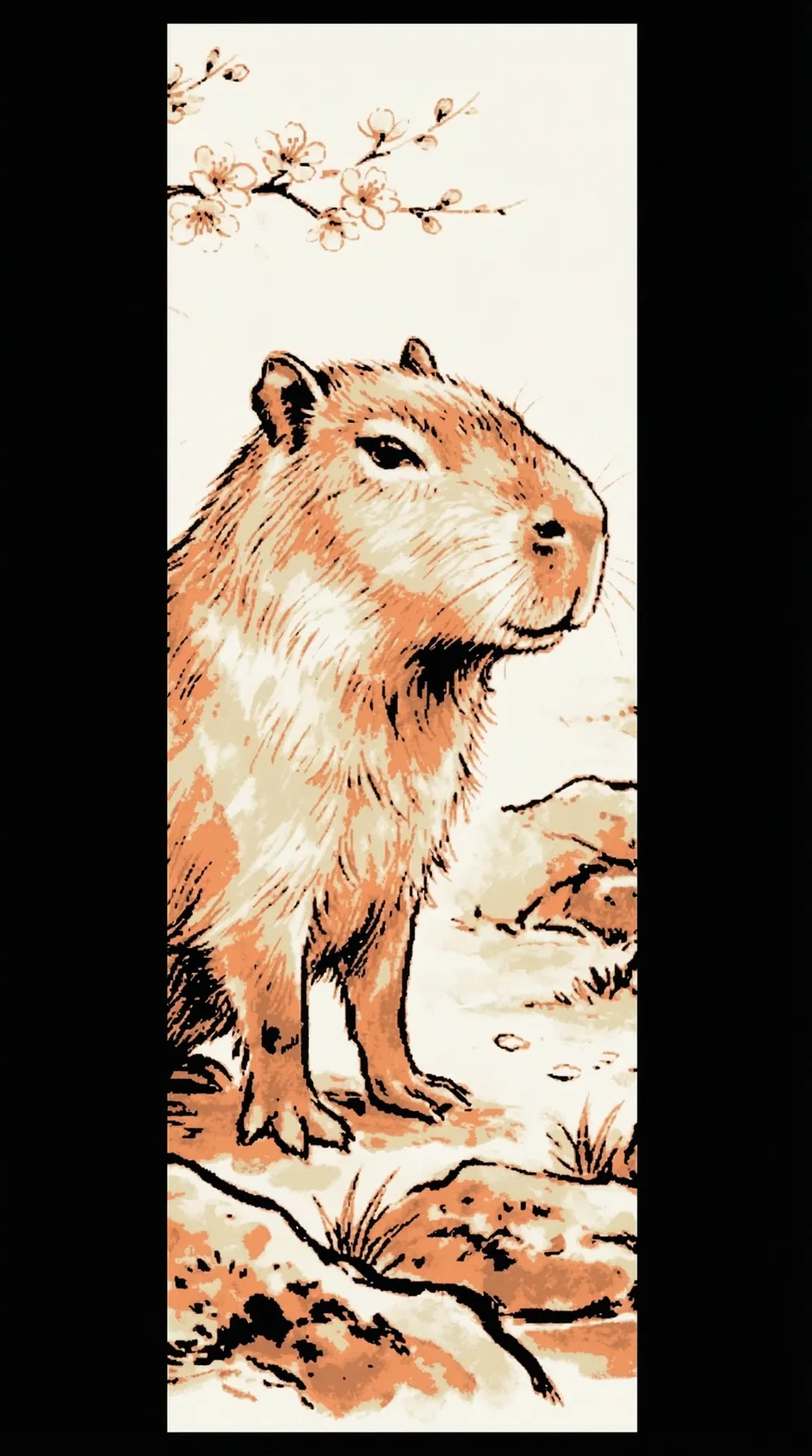 Capybara - Bookmark - Free 3D Print Model - MakerWorld