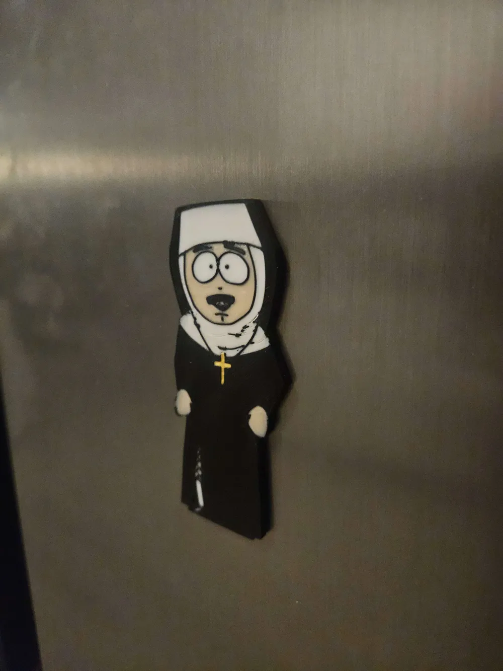 South Park Randy Marsh as a nun Magnet by Jessie_3d_art MakerWorld: Download Free 3D Models