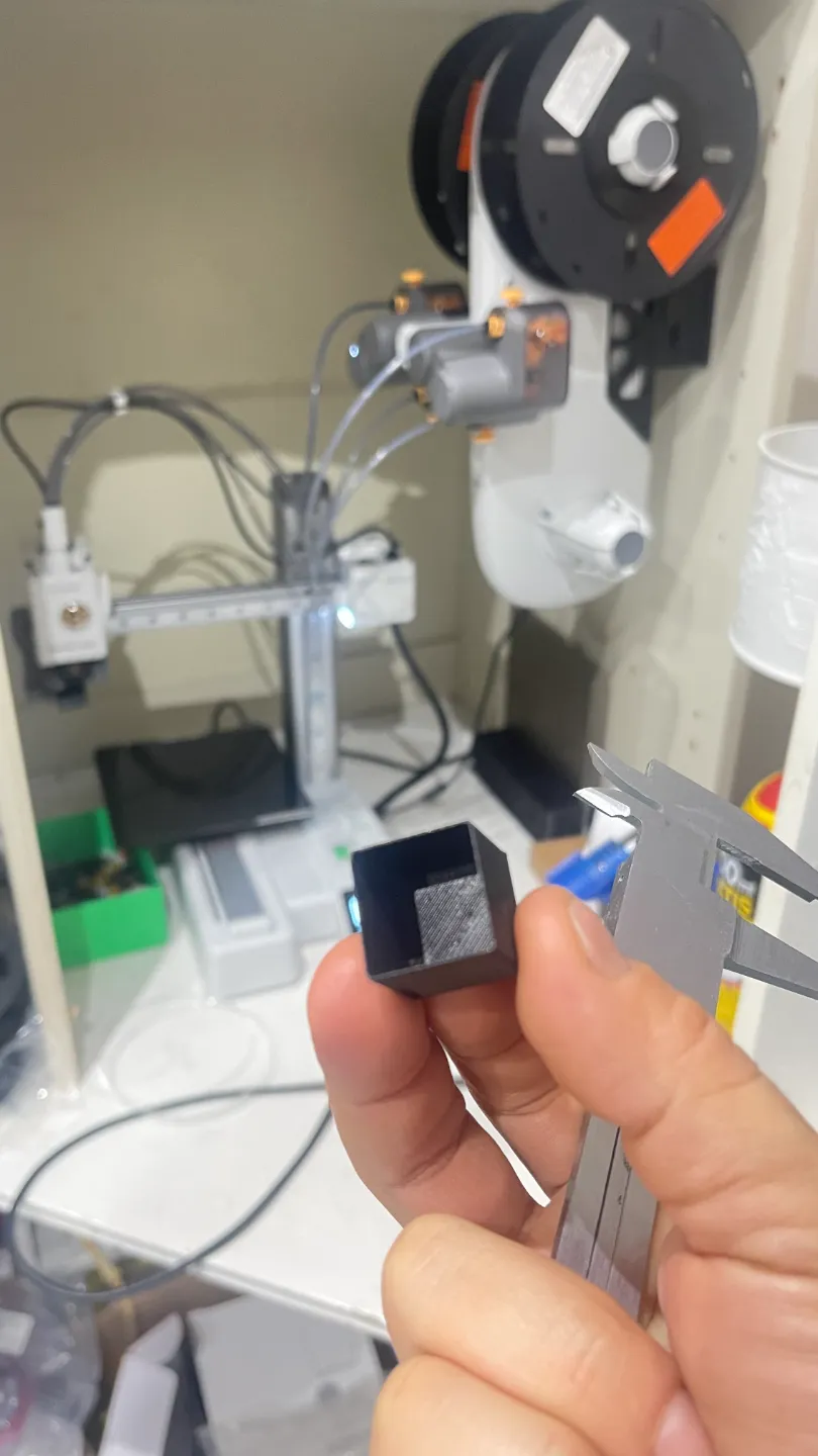 test cube empty 20x20 cubo vuoto 1 layer 1 wall by Tala16 - MakerWorld