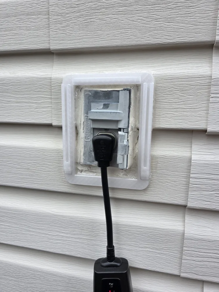 Sliding weatherproof cover for outdoor sockets - Free 3D Print Model ...