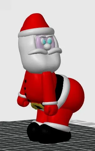 Big Booty Santa by Zoidbergererer - MakerWorld
