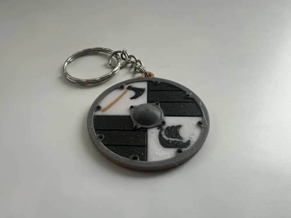 collection of Viking shield keychains - Free 3D Print Model - MakerWorld
