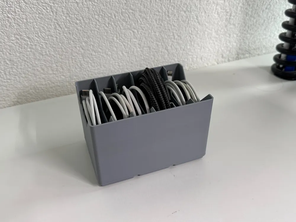Gridfinity Cable Holder - Free 3D Print Model - MakerWorld