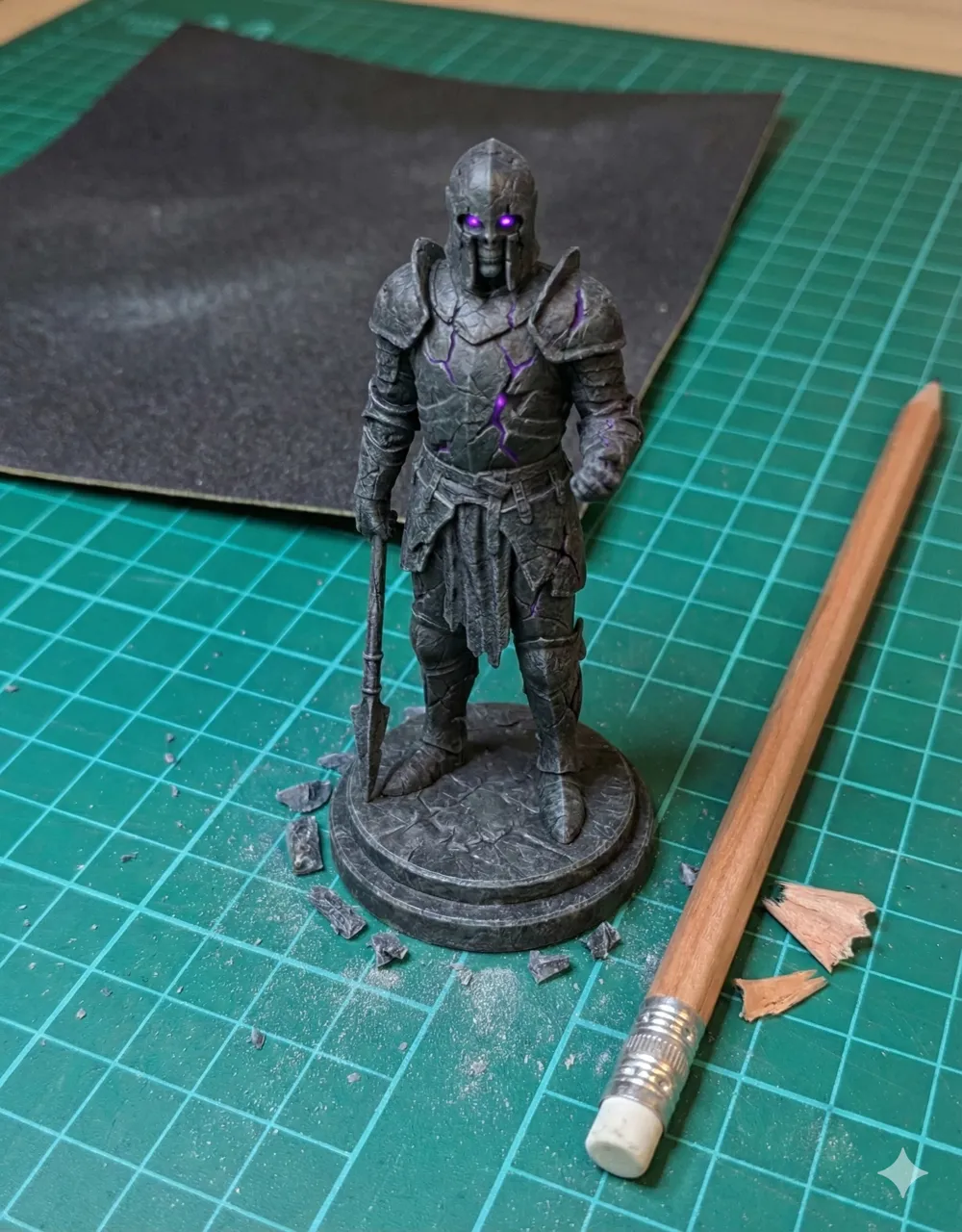 Necromancer Pawn | Dark Fantasy Chess Statue - Free 3D Print Model ...
