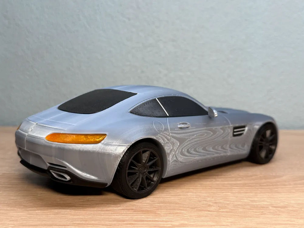 Mercedes AMG GT - Free 3D Print Model - MakerWorld
