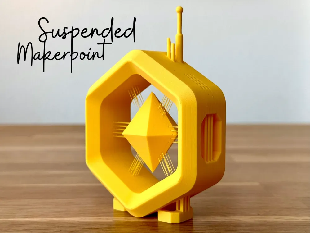 Suspended Makerpoint by hollowmaker MakerWorld: Download Free 3D Models