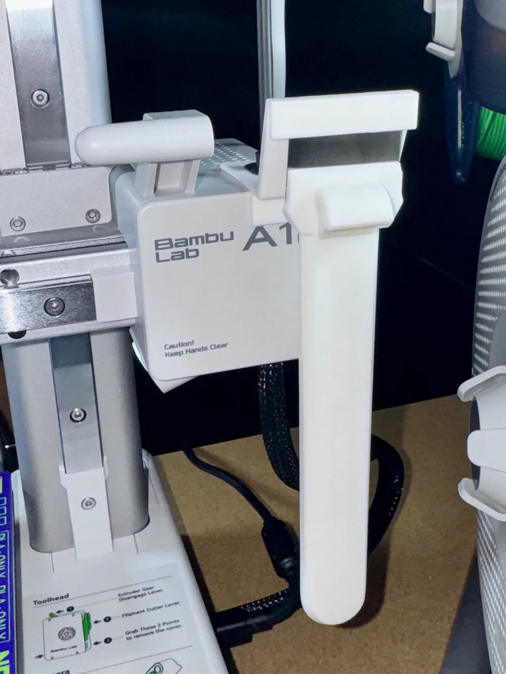 Magnetic Scraper Holder for Bambu Lab A1 & A1 Mini - Free 3D Print ...