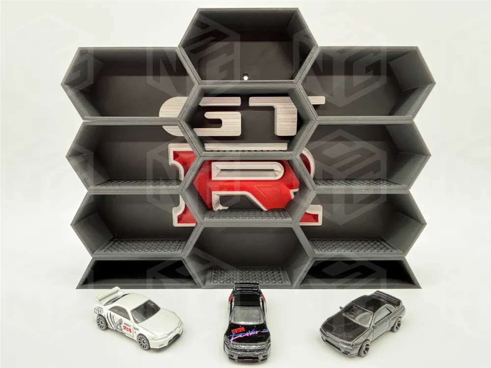 Nissan GTR Themed Display for 1:64 Diecast Cars by NSG3Dprinting ...