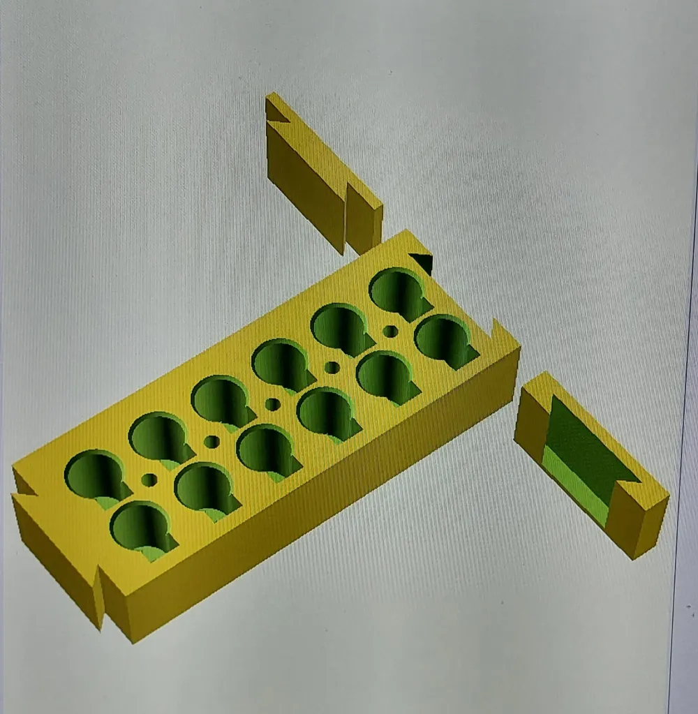 Organizador Rotuladores Real Colors AK Modulable - Modelo de impresión ...