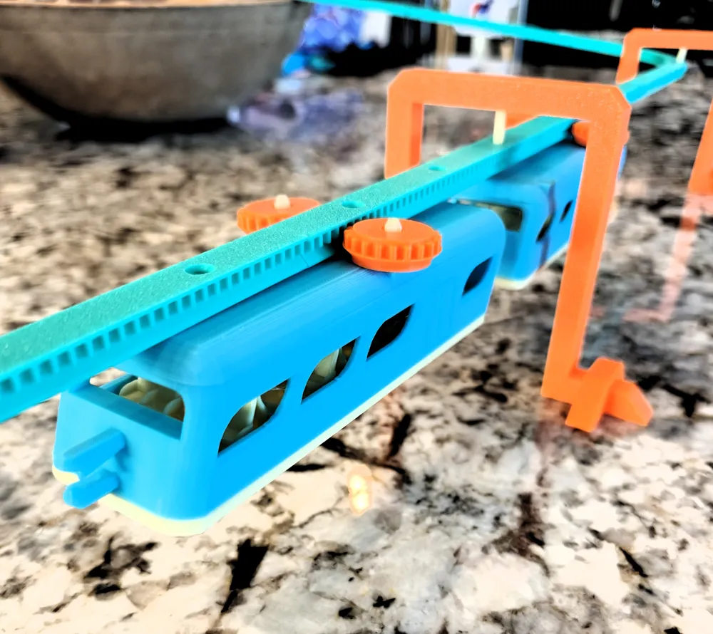 Motorized Suspended Monorail Kit by ThillyGooth MakerWorld: Download ...