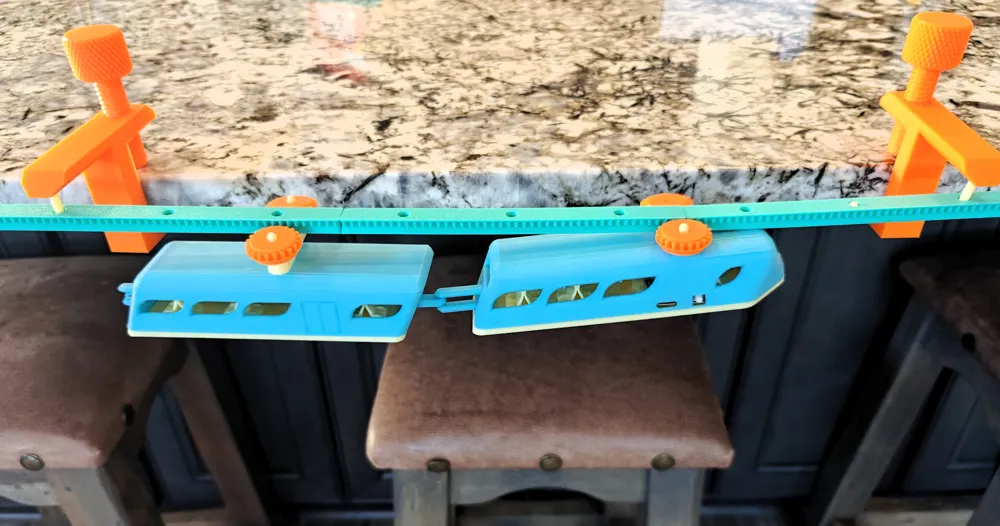 Motorized Suspended Monorail Kit by ThillyGooth MakerWorld: Download ...