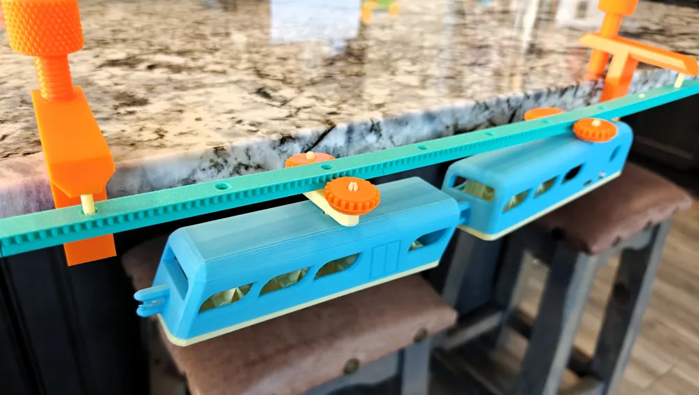 Motorized Suspended Monorail Kit by ThillyGooth MakerWorld: Download ...