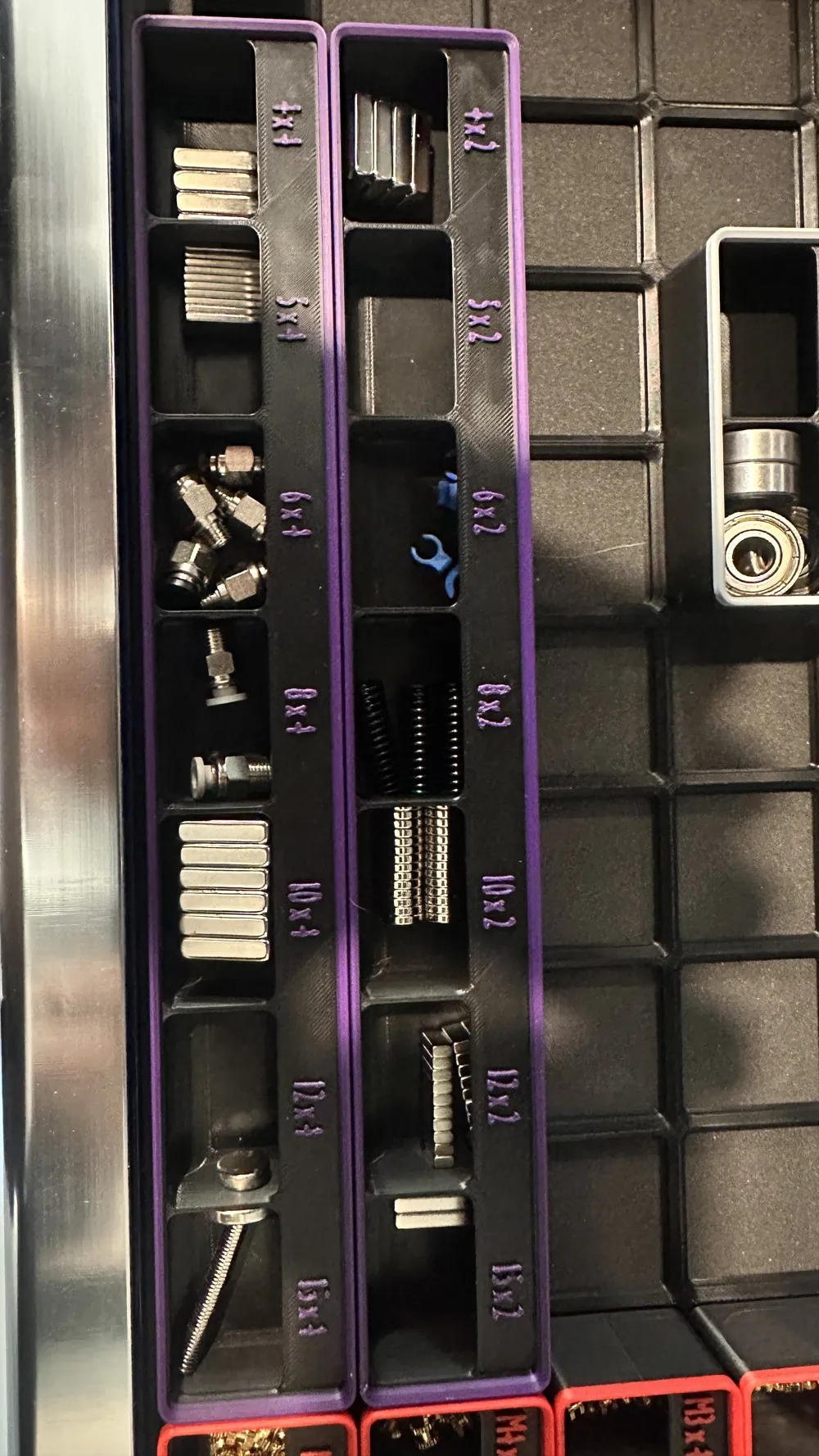 Gridfinity Set - Assorted Magnet Kit - Free 3D Print Model - MakerWorld