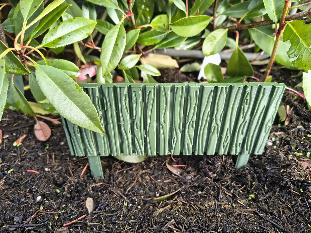 Garden Lawn Edging Fence Set – 4 Border Designs - Free 3D Print Model ...