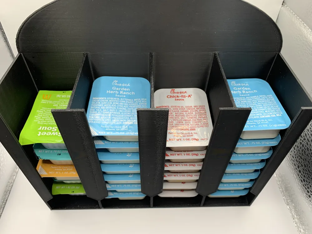 Combo Condiment/Sauce Holder by CyberPrint Studios MakerWorld: Download ...
