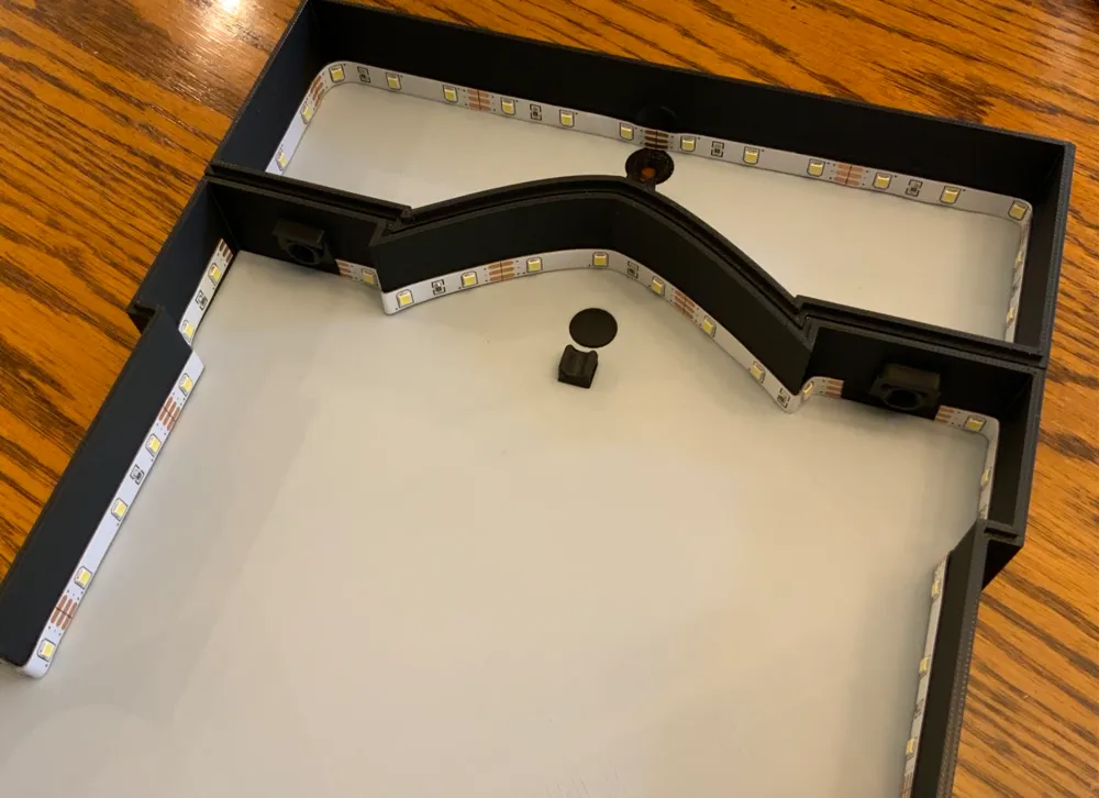 Malört LED Light Box with Optional Base - Free 3D Print Model - MakerWorld