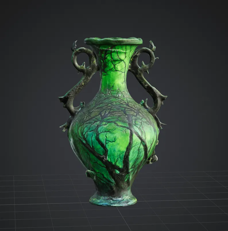 Forest Gothic Vase - Free 3D Print Model - MakerWorld