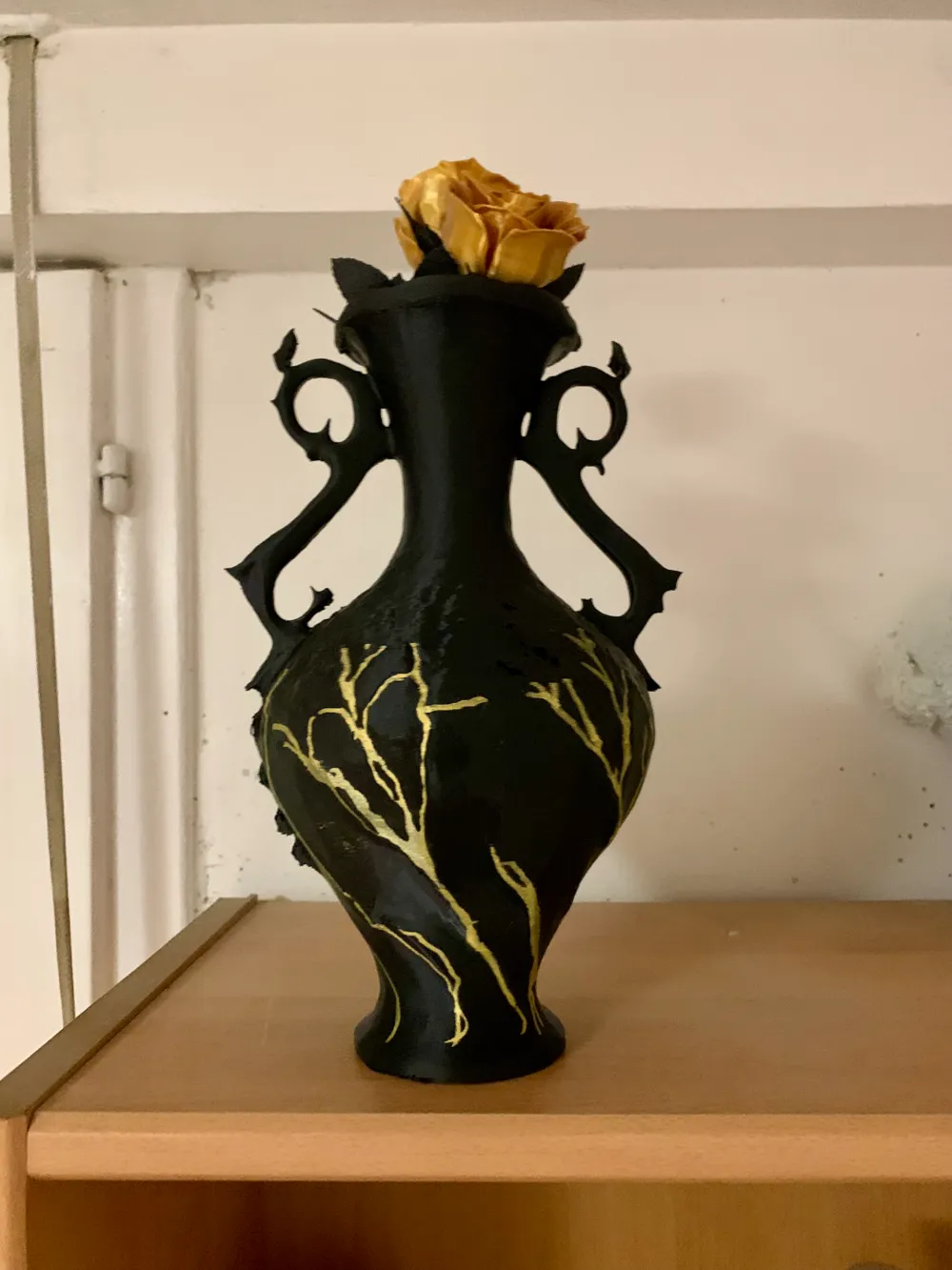 Forest Gothic Vase - Free 3D Print Model - MakerWorld