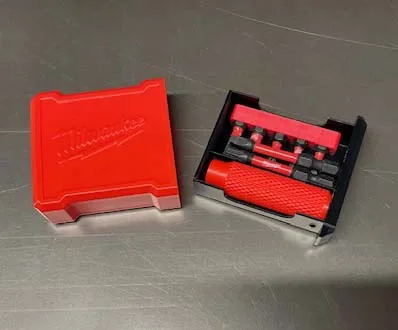 Milwaukee Multi-Bit Holder and Storage Case by JohnnyPrints MakerWorld ...
