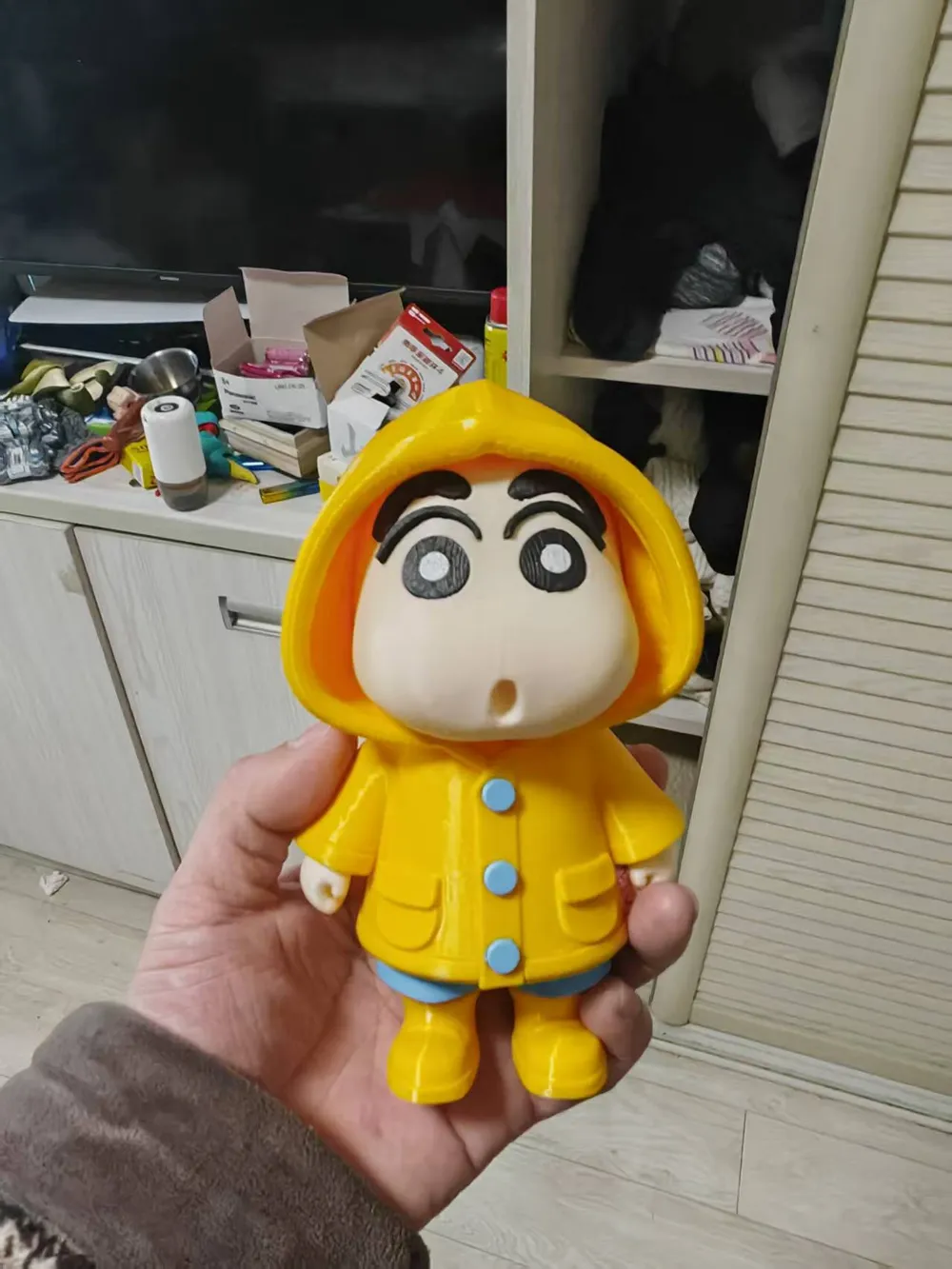 Série Crayon Shin-chan roupas de inverno Impressão de peças Não precisa ...