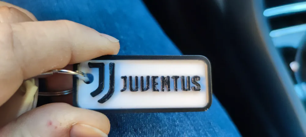 Juventus keychain by thedecember87 - MakerWorld